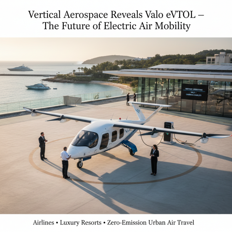Vertical Aerospace Unveils Valo eVTOL Airlines & Luxury Resorts Eye Electric Air Taxis as Future ...