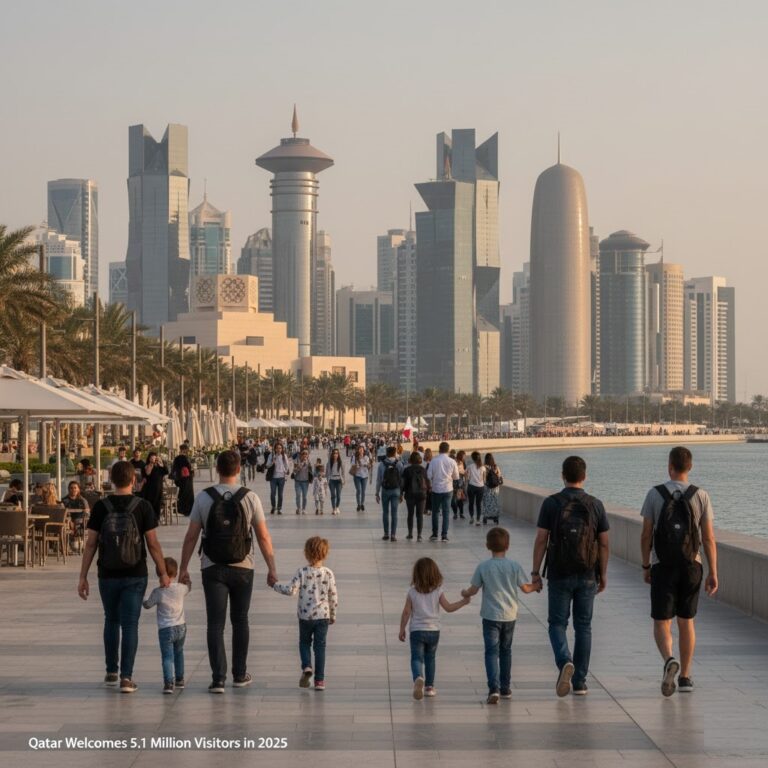 Qatar Hits 5.1M Visitors 2025 Record: Doha/Lusail Boom Fuels ME Tourism ...